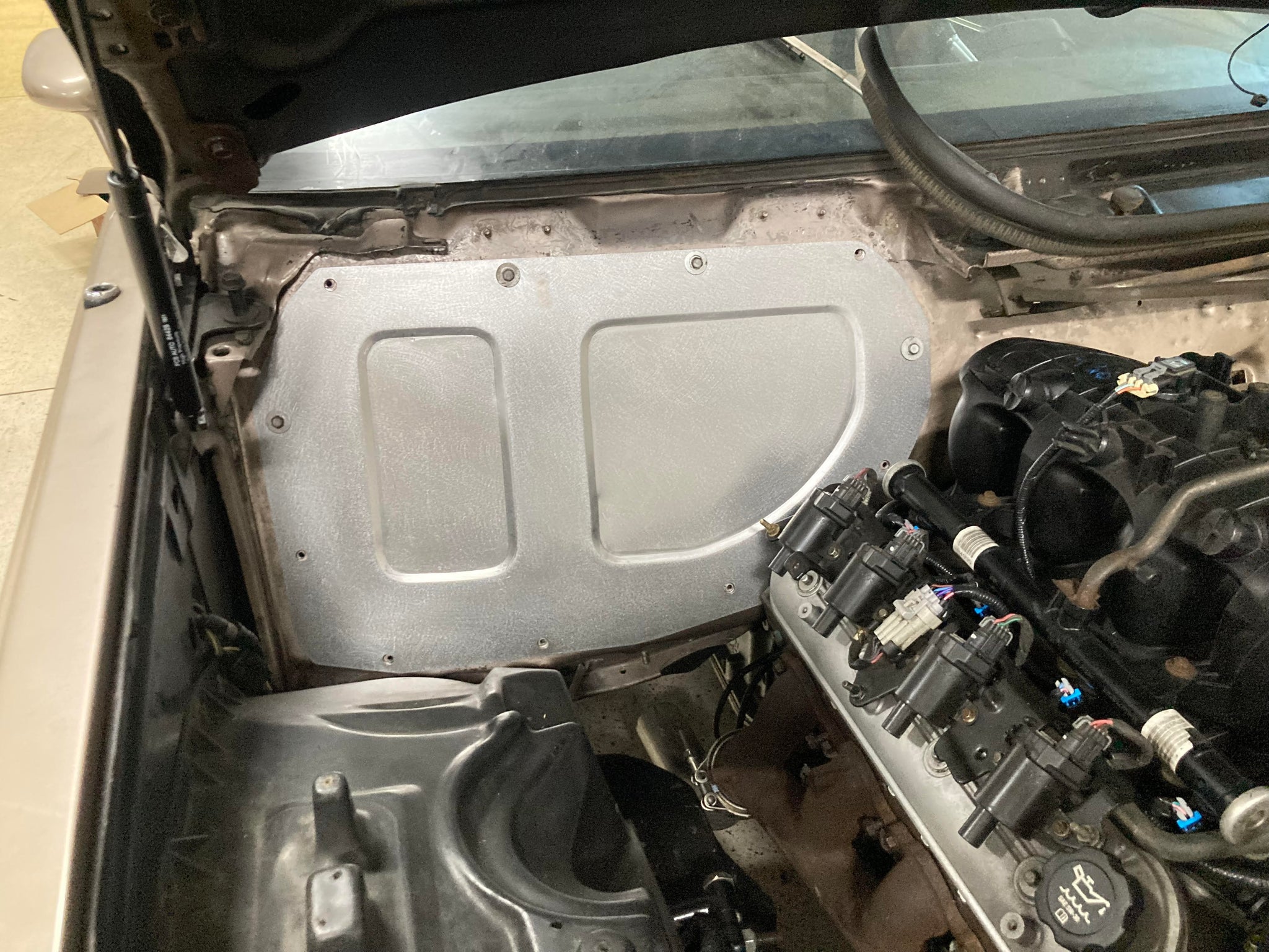 G Body GM Firewall Panel Heater Core Delete Cover 78-87 – Lewis Metal Works